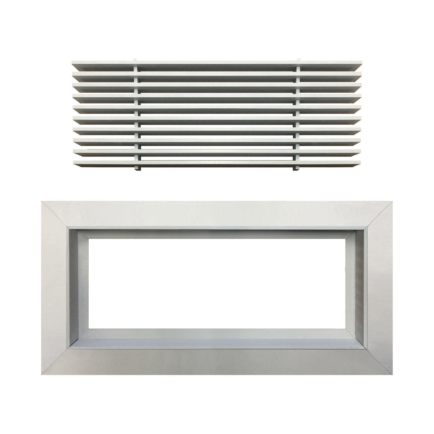 Floor Mounted H-Frame Bar Grille – ARCHITECTURAL GRILLE