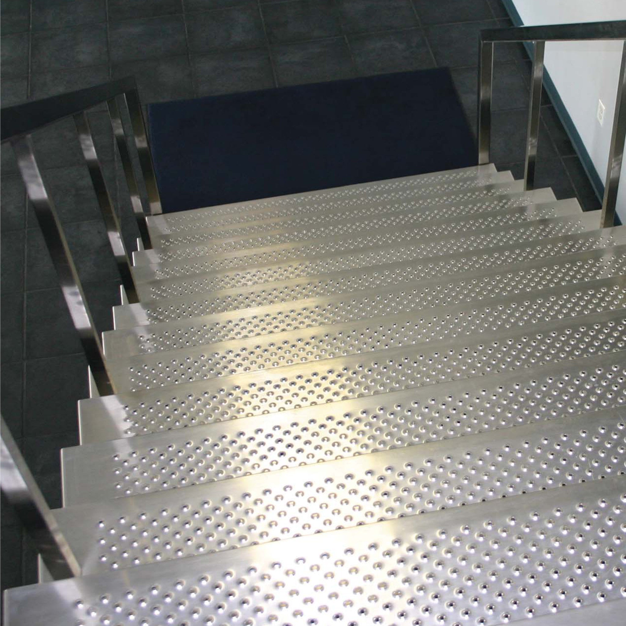 Custom Metal Stair Riser